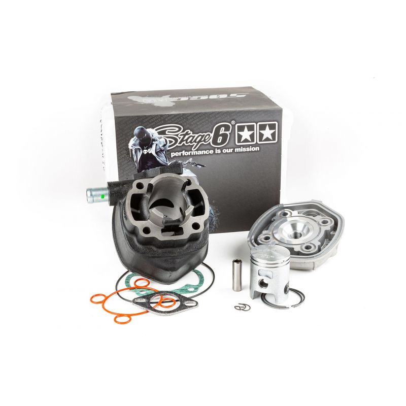 CILINDER KIT - STAGE6 - STREETRACE 50CC YAMAHA AEROX / NITRO (MINARELLI ...