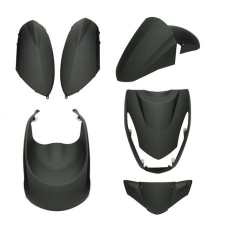BODY KIT -POWER1- Peugeot Kisbee / Črna mat - Cilinder.si